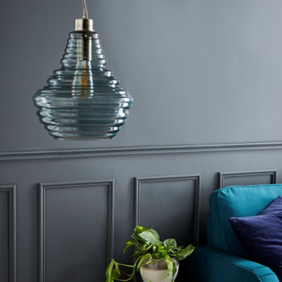 Paint Ready Wall Panel Kit 3 Panels Dado Rail 1800mm Mix and Match (H ...