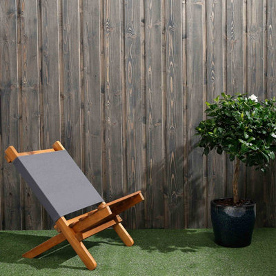 Painted Cladding TG Shiplap Anthracite Grey Viking (L) 2.4m (W) 146mm ...