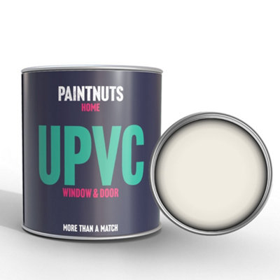 PaintNuts UPVC Door & Window Matt Paint - Pure White - 1L Tin | DIY at B&Q