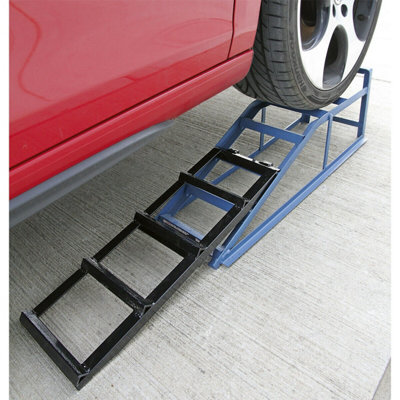 PAIR Car Ramp Extensions - 800kg Capacity per Pair - Attachments for ...