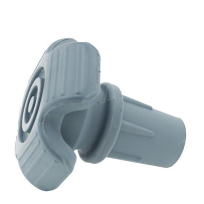 Pair Large Rubber Crutch Ferrules Tips Feet for Greater Stability ...