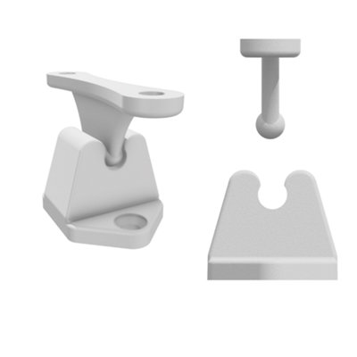 Pair of Door Retainer Catch for Caravan Motorhomes Camper RV Boat Clip ...