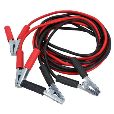 Pair of LONG 800 Amp Heavy Duty Jump Leads Booster Cable Cables HGV ...