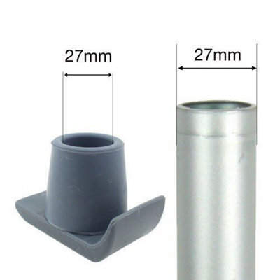 Pair of Zimmer Walking Frame (Walker) Glides Skis Includes 27mm Ferrules