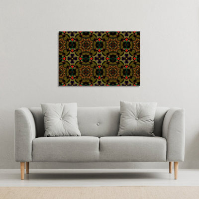 Pakistan Mosaic Paint (Canvas Print) / 114 x 77 x 4cm