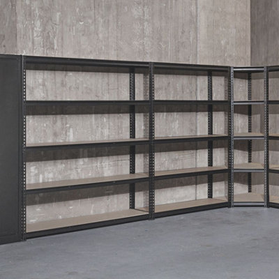 Pallet Deal Garage Utility Shelving Unit, 5-Tier MDF Storage Shelves ...