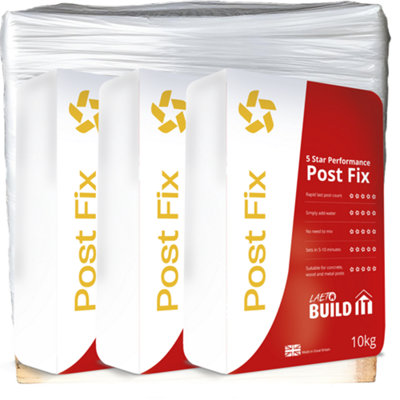 Pallet of 20kg Postfix Concrete Ready Mixed x70 Bags by Laeto Build It