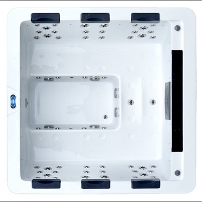 Palm Spas Elise 6 Seater Hot Tub American Balboa 32 AMP - Music and LED ...