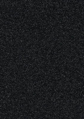 Paloma Black Laminate Worktop Edging Strip - 2m x 44mm - PP6364