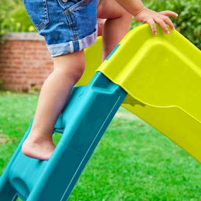 PalPlay Green & Blue Plastic Folding First Slide