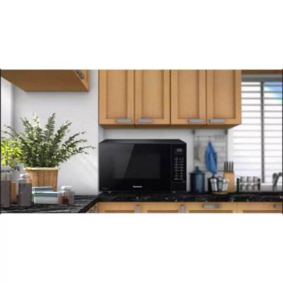 Panasonic 27L 1000W 3-in-1 Combination Microwave NN-CT56JBBPQ - Grill ...