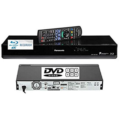 Panasonic DMR-BWT850EB Black Smart Network 3D Blu-ray Disc Recorder with Twin HD - MultiRegion ...