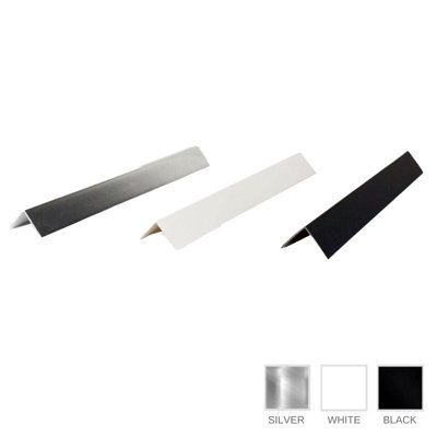 Panel Company External Corner Rigid White | DIY at B&Q