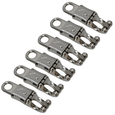 Panic Hook 6 Pack Quick Release Trigger Shackle Equestrian Animal Lead Rope
