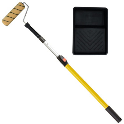 Panther ProDec Medium Pile Tiger Roller Kit 9 inch & 2 to 4 ft ...