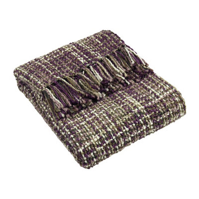 Paoletti Baoli Woven Fringed Throw