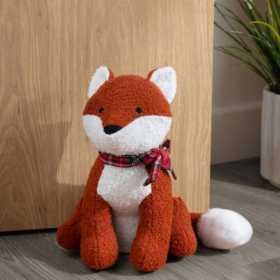 Paoletti Boucle Fox Novelty Doorstop