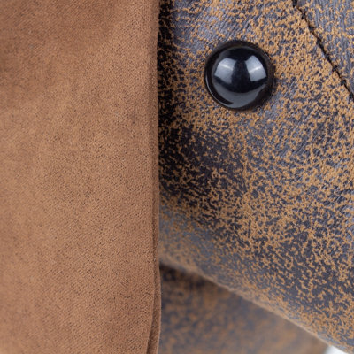 PAOLETTI DEXTER FAUX LEATHER NOVELTY DOORSTOP