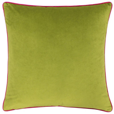 Paoletti Meridian Velvet Feather Rich Cushion