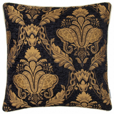 Paoletti Shiraz Floral Jacquard Feather Rich Cushion