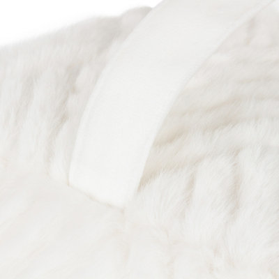 Paoletti Sonnet Cut Faux Fur Doorstop