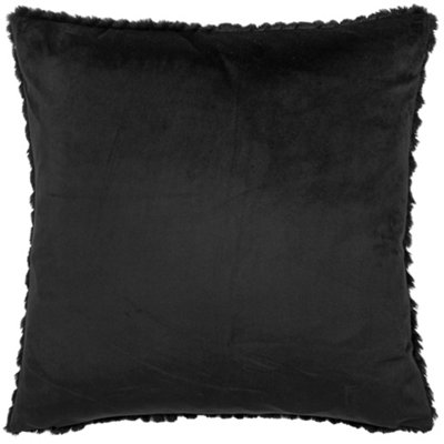 Paoletti Sonnet Cut Faux Fur Feather Rich Cushion
