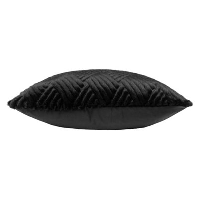 Paoletti Sonnet Cut Faux Fur Feather Rich Cushion