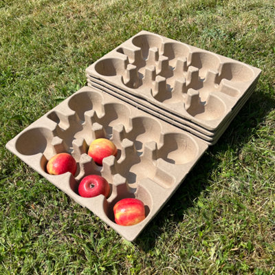 Paper Fibre Apple Storage Trays (Set of 50)