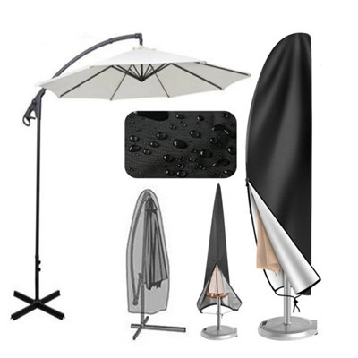 Parasol Banana Umbrella Cover Cantilever Patio Garden Outdoor