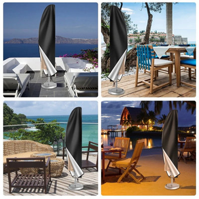 Parasol Banana Umbrella Cover Cantilever Patio Garden Outdoor