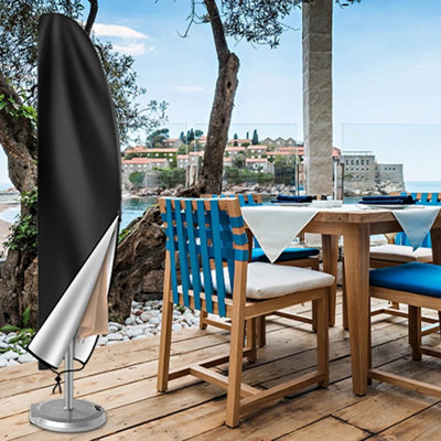 Parasol Banana Umbrella Cover Cantilever Patio Garden Outdoor