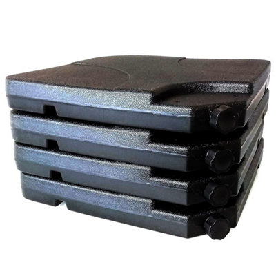 Parasol Base Weight Outdoor Umbrella Cantilever Sand Stand - Square ...