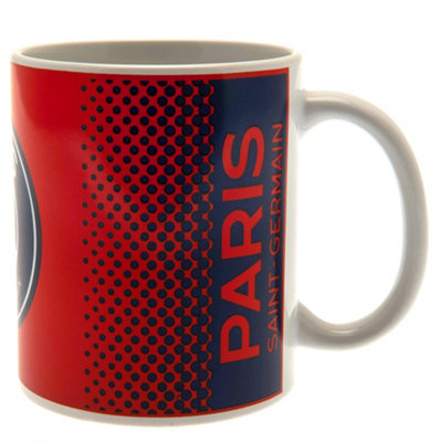 Paris Saint Germain FC Fade Mug Red/Blue/White (One Size)