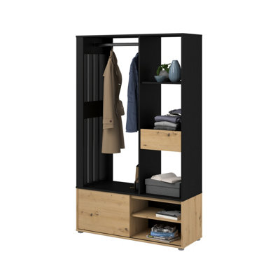 PARISOT ENTRANCE HALL UNIT OAK/BLACK
