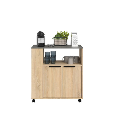 Parisot Fumay Kitchen cupboard on wheels