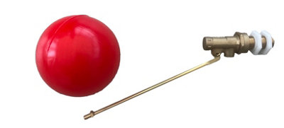 Part 1 Ballcock 1/2" Inch Float Valve with Ball/Float for Toilet ...