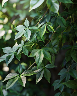 Parthenocissus Quinquefolia Virginia Creeper Vigorous Climber