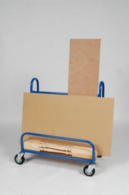 Partington DIY Board Trolley with 125mm Rubber Wheels