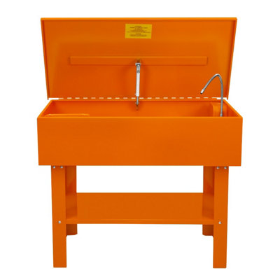 Parts washer 180L 40 Gallon Free Standing Flexible Hose Mechanic Garage ...