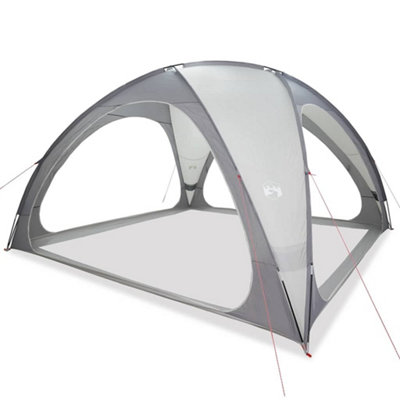Party Tent Grey Waterproof for unpleasant weather