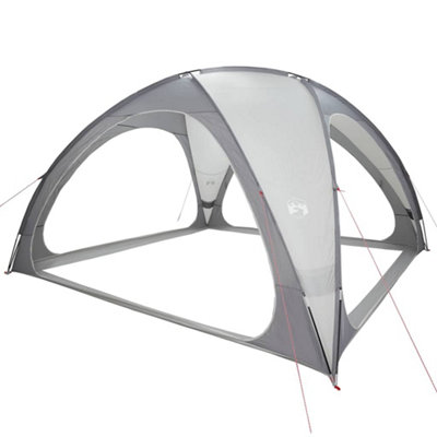 Party Tent Grey Waterproof for unpleasant weather