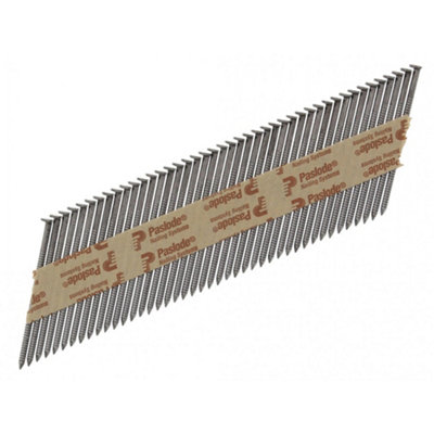 Paslode 350 Nails & Fuel Cell Pack Bright Finish Bright (3.1 x 75mm)