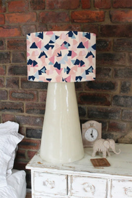 Pastel Coloured Triangles (Ceiling & Lamp Shade) / 25cm x 22cm ...