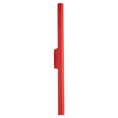 PASTELO steel Red 2 Lights modern Wall lamps