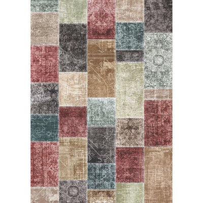 Patchwork Rug - Tokyo Collection 160cm x 120cm