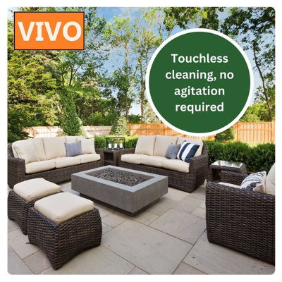 Path & Patio Cleaner Fluid Spray Wet And Walk Away Green Stain Remover ...