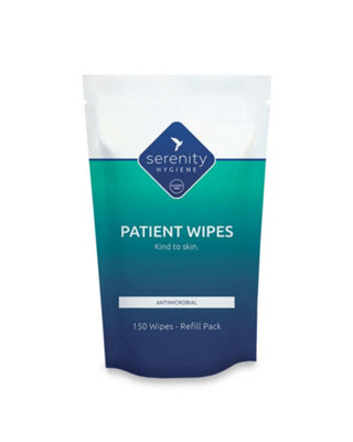 Patient Wipes - Antibacterial Skin Safe Wipes - Refill