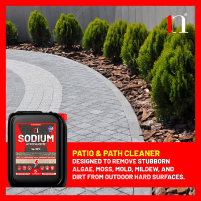 Patio Cleaner Black Spot Remover Rapid Acting Patio Driveway Block ...