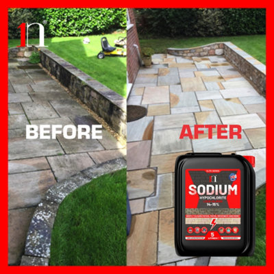 Patio Cleaner Black Spot Remover Rapid Acting Patio Driveway Block ...