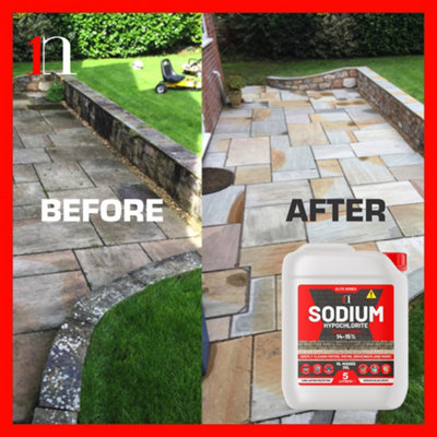 PATIO CLEANER BLACK SPOT REMOVER RAPID ACTING PATIO DRIVEWAY BLOCK ...